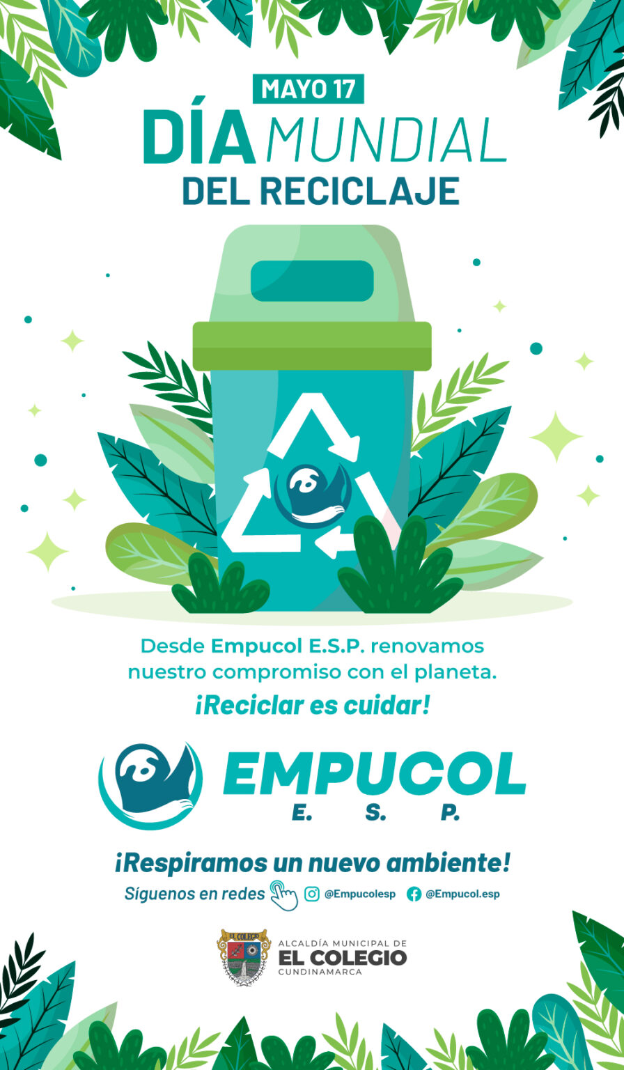 Día Mundial del Reciclaje - Empucol E.S.P